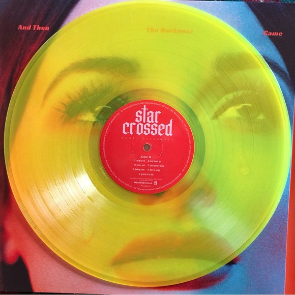 Art | Rare Kacey Musgraves Star Crossed Album Neon Green Vinyl Unsealed | Poshmark